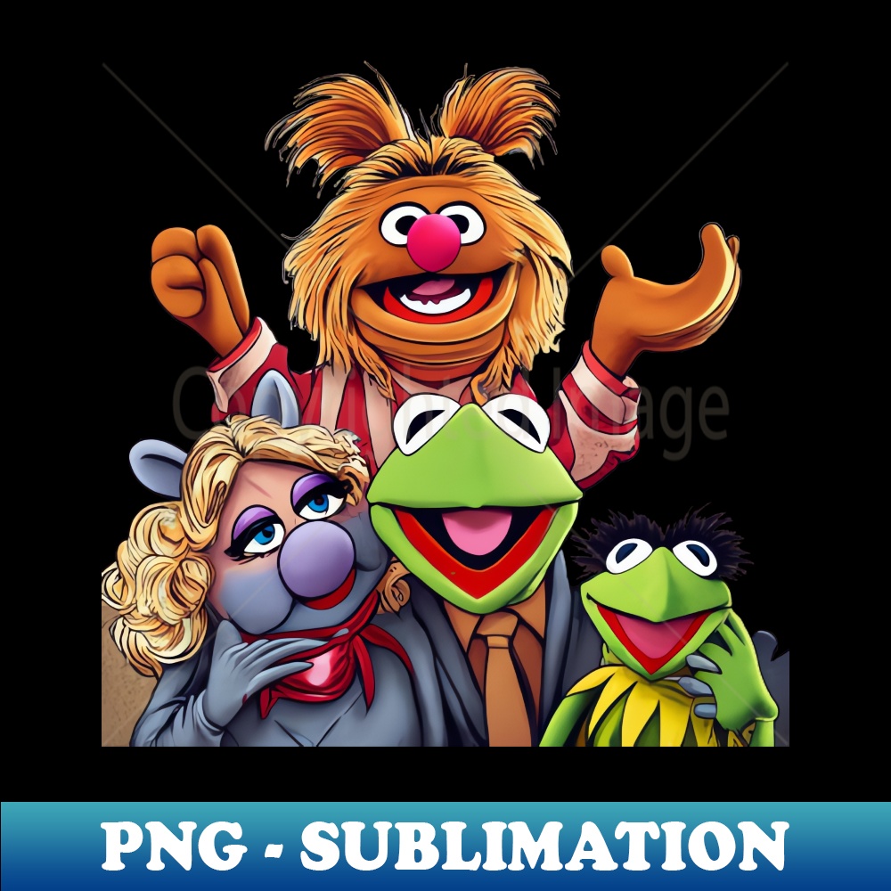 muppets - High-Resolution PNG Sublimation File - Perfect for | Inspire ...