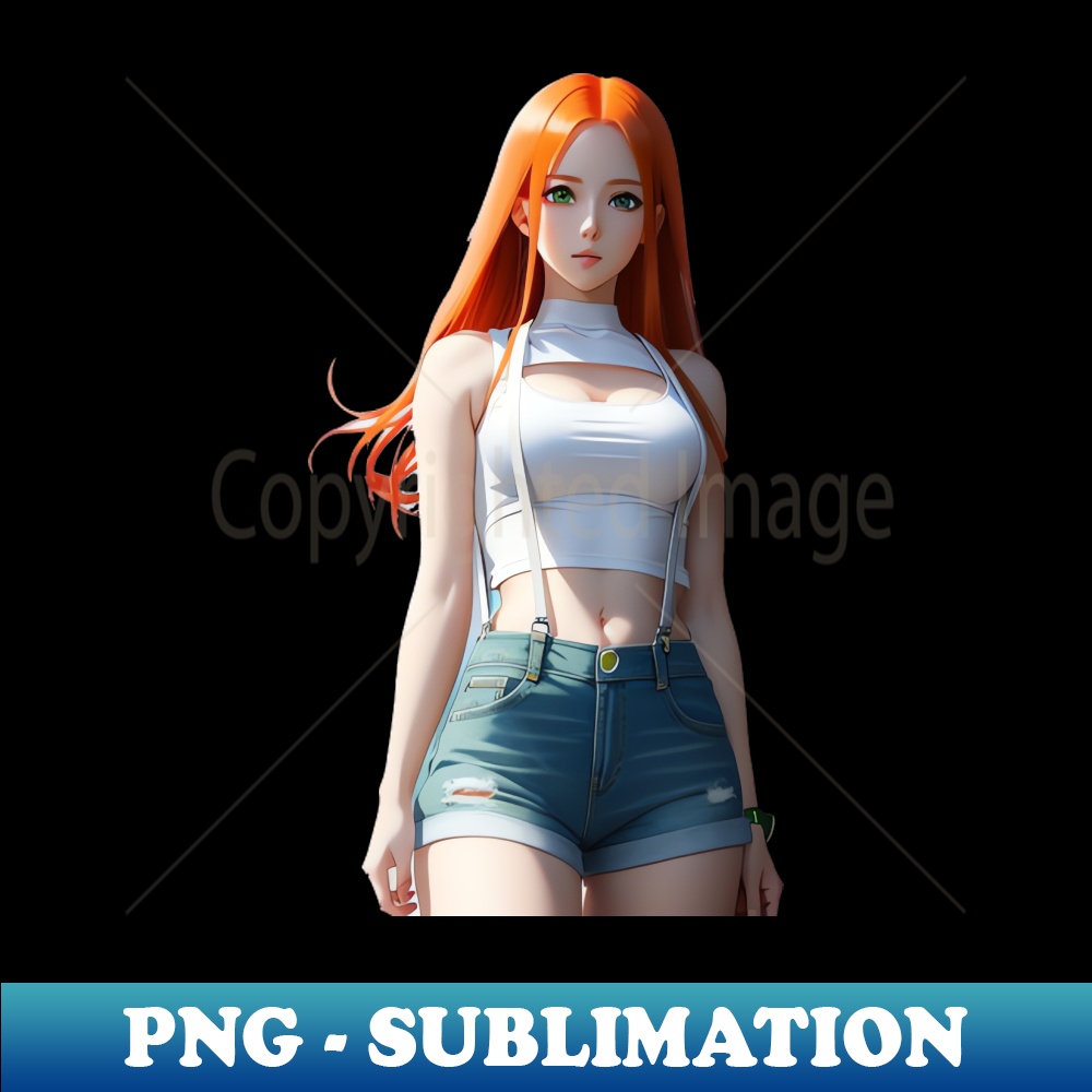 Beauty Lady Pretty Woman Cosplay Style With White Top - Prem | Inspire ...