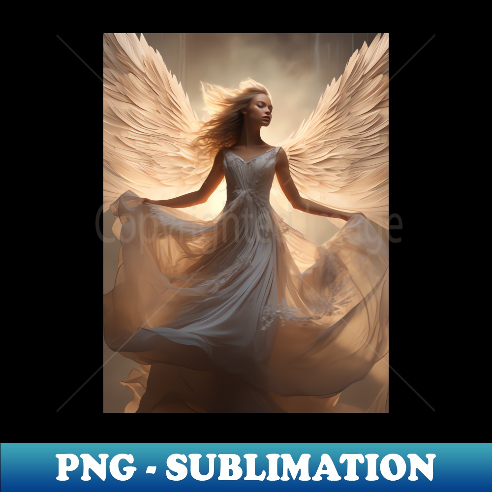 Dancing Angel - PNG Transparent Sublimation Design - Bring Y | Inspire ...
