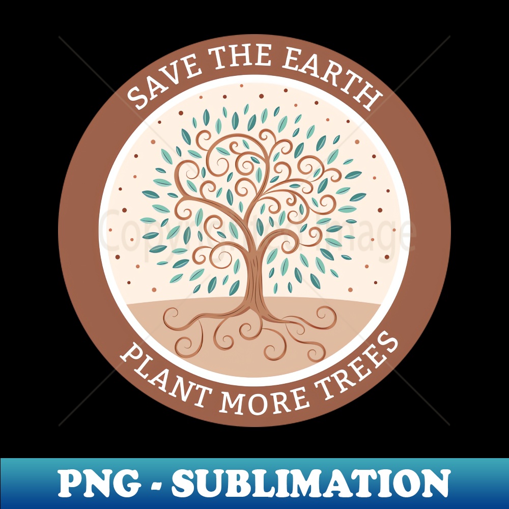 Plant More Trees - Aesthetic Sublimation Digital File - Brin | Inspire ...