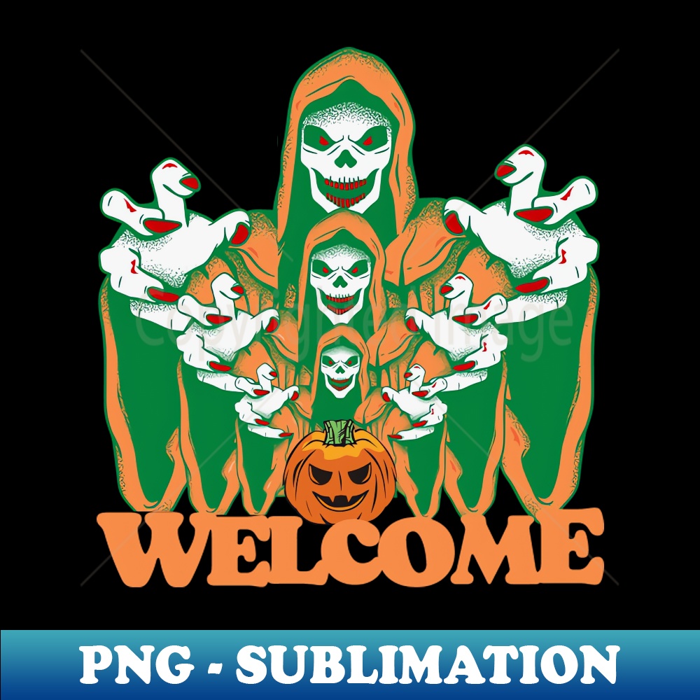 welcome to the hell - halloween 2022 - High-Resolution PNG S | Inspire ...