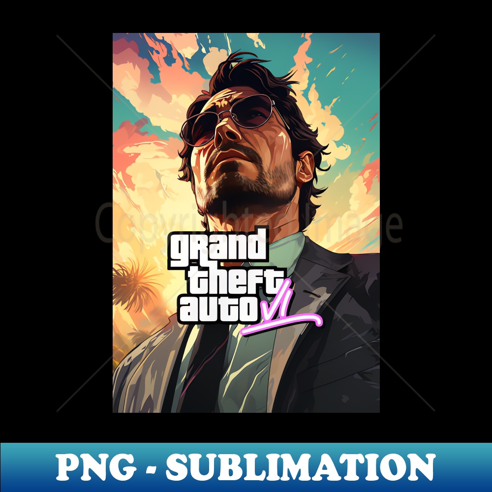GTA 6 Fanart 03 - PNG Transparent Sublimation Design - Perfe | Inspire ...