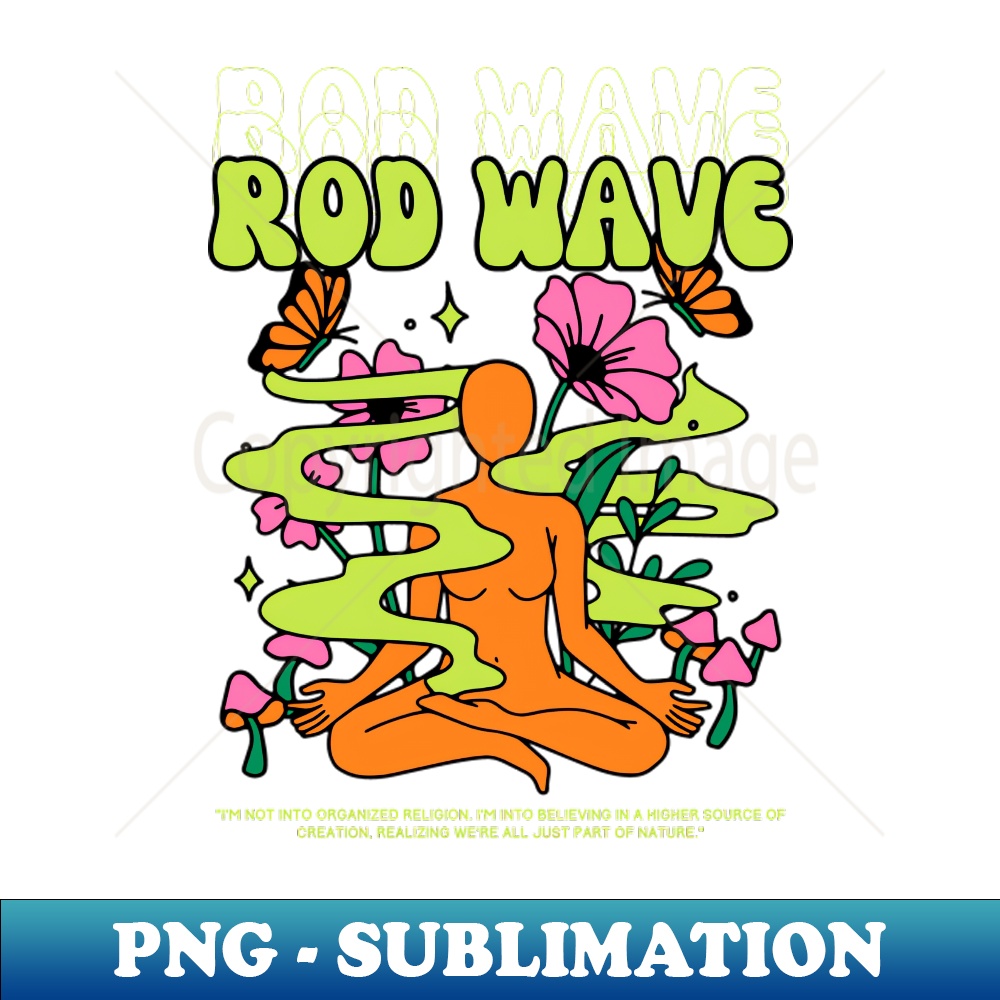 Rod Wave Yoga - PNG Transparent Sublimation Design - Captur | Inspire ...