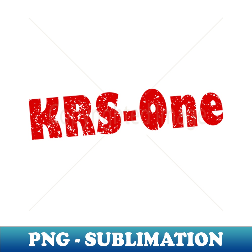 KRS One in Red - Retro PNG Sublimation Digital Download - Bo - Inspire ...