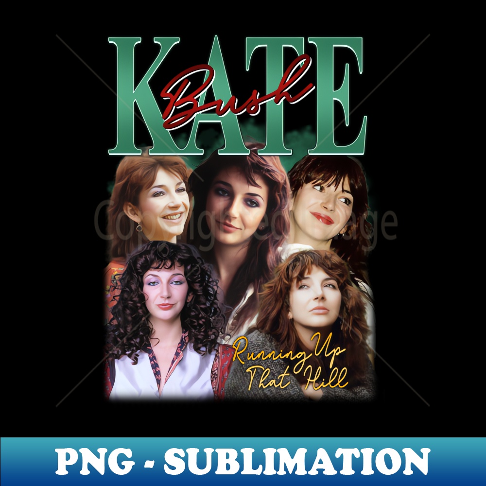 Vintage Kate Bush Retro 80s 90s - PNG Transparent Sublimatio | Inspire ...