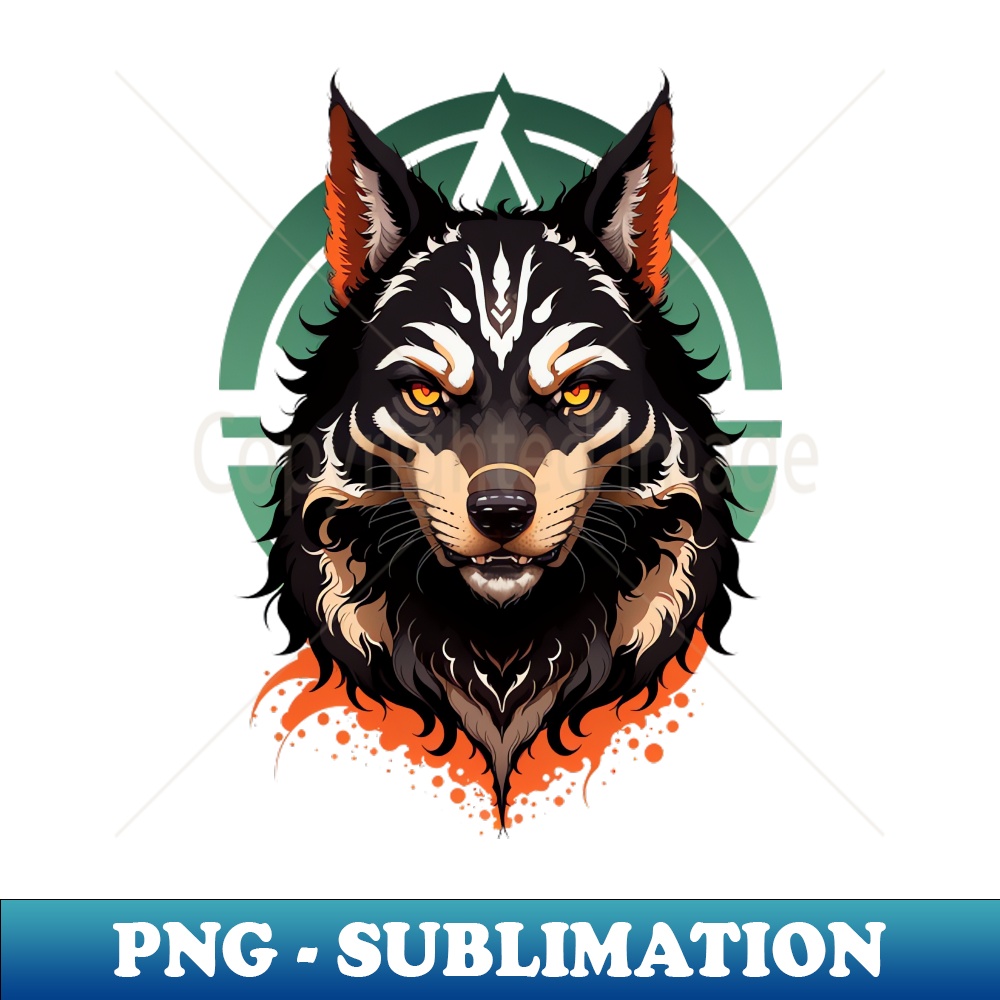 Wolf The Leader of the Pack - Signature Sublimation PNG File | Inspire ...
