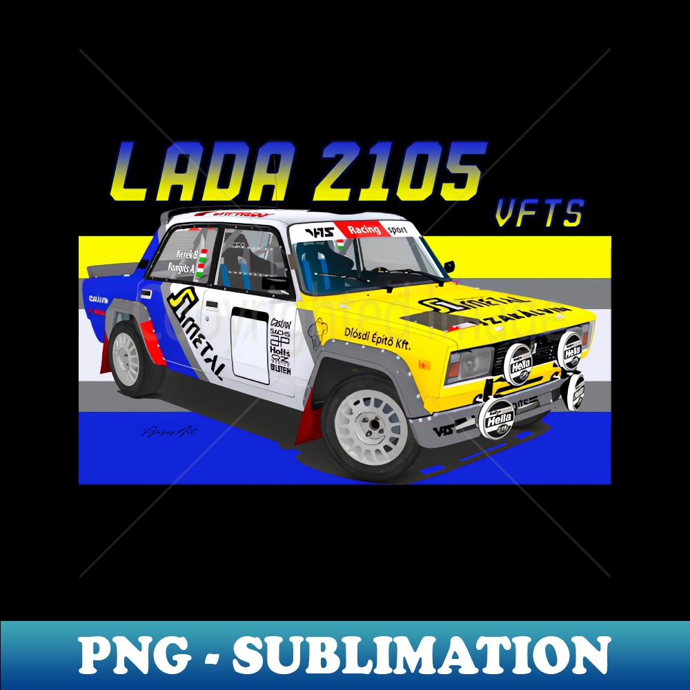 Lada 2105 VFTS - PNG Sublimation Digital Download - Perfect | Inspire Uplift