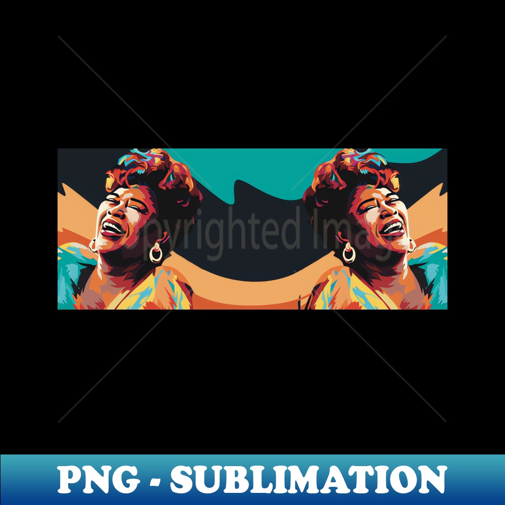 Ella Fitzgerald Modern Art Portrait Fanart by LozsArt - Prem | Inspire ...