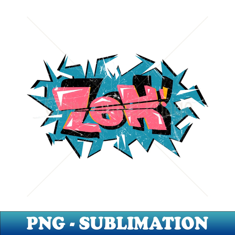 Super Hero Comic Book Onomatopoeia ZOK - Professional Sublim | Inspire ...