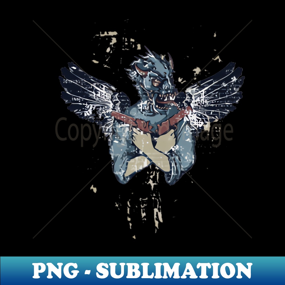 The Flying Monster - PNG Transparent Digital Download File f | Inspire ...