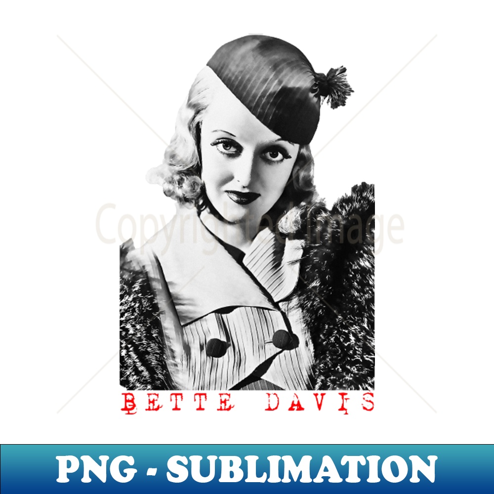 bette davis visual art - Decorative Sublimation PNG File - V | Inspire ...