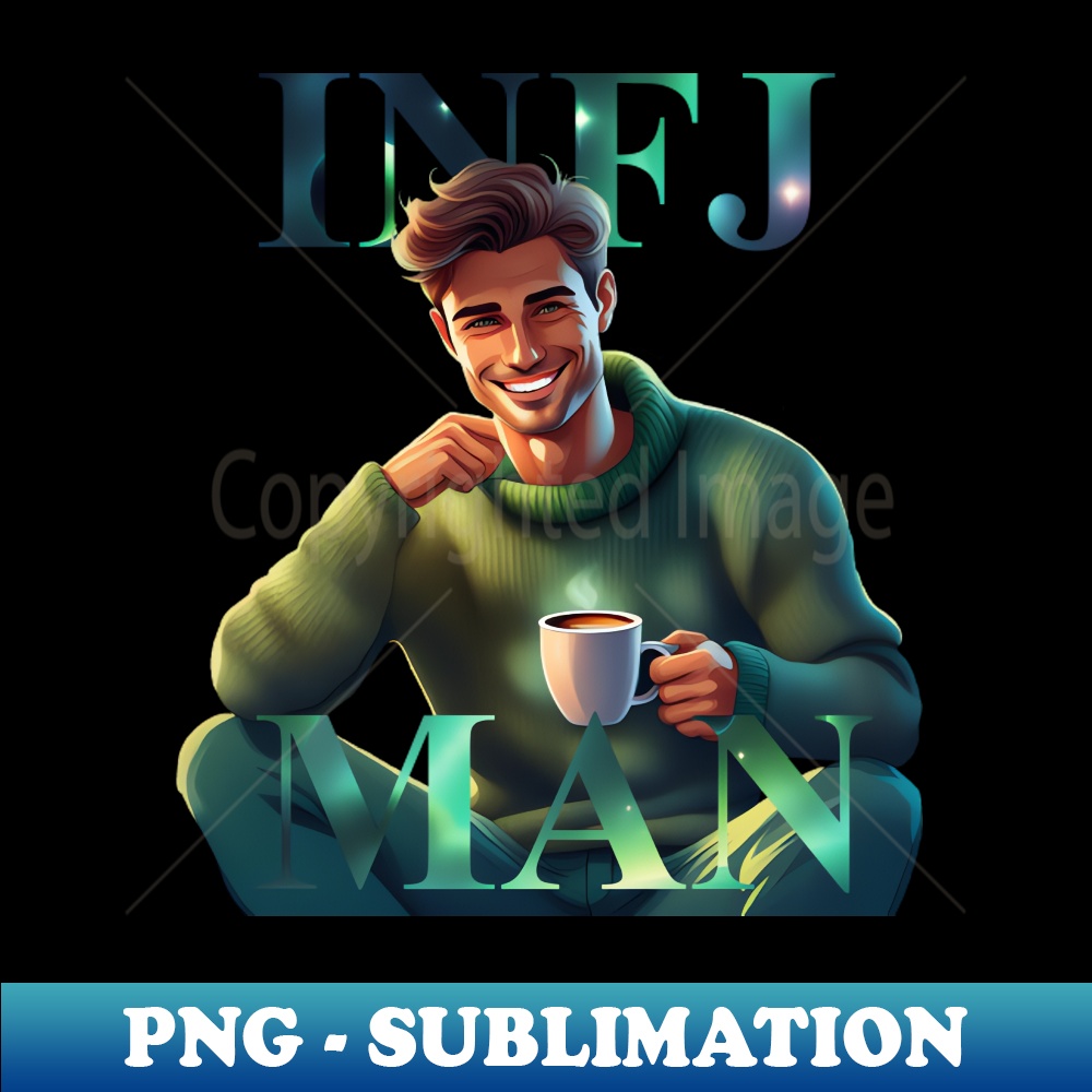 Infj Man Personality Type - Instant PNG Sublimation Download | Inspire ...