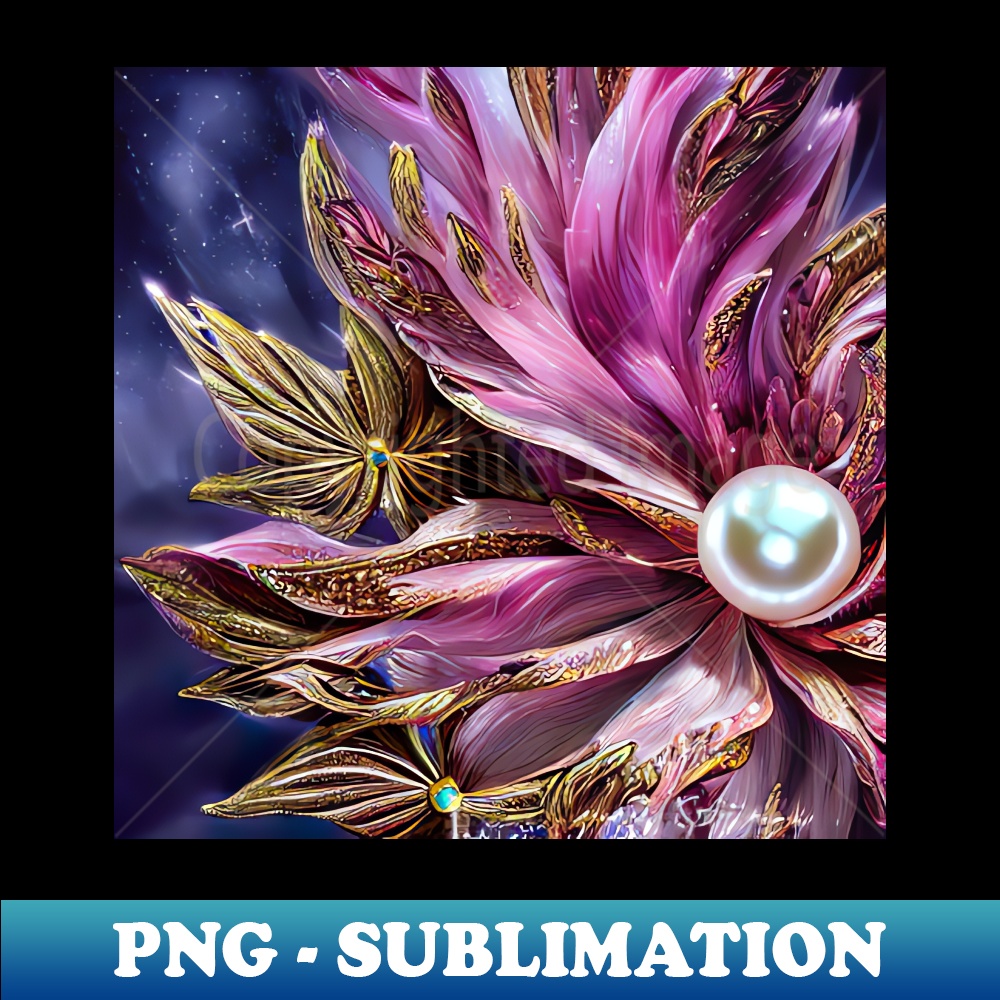 Pearly Flower Unique Sublimation Png Download Revolution Inspire Uplift
