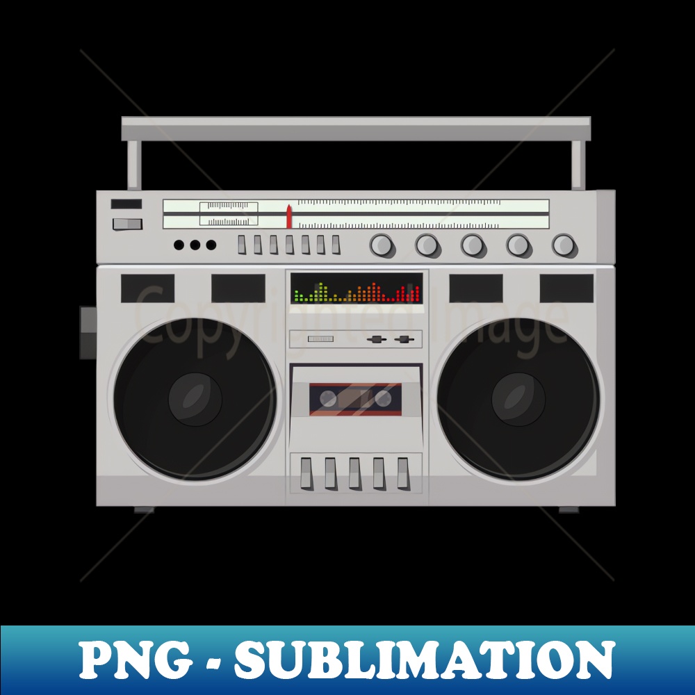 Retro Vintage Cassette Tape Player - High-Quality PNG Sublim | Inspire ...