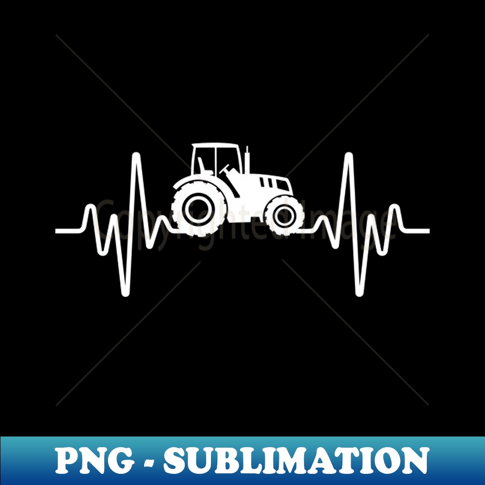 Tractor Heartbeat EKG Farmer Tractor Farmer Agriculture - De | Inspire ...
