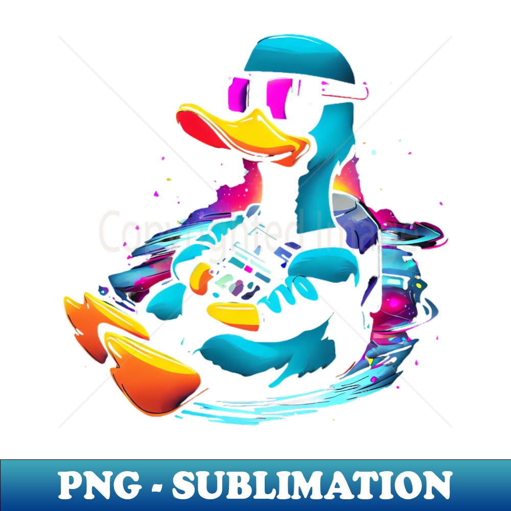 Duck - Exclusive Sublimation Digital File - Boost Your Succe | Inspire Uplift