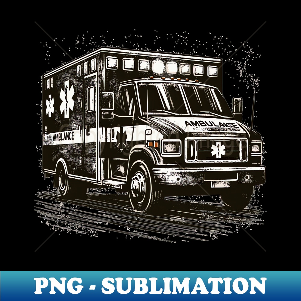 Ambulance - PNG Transparent Digital Download File for Sublim | Inspire ...