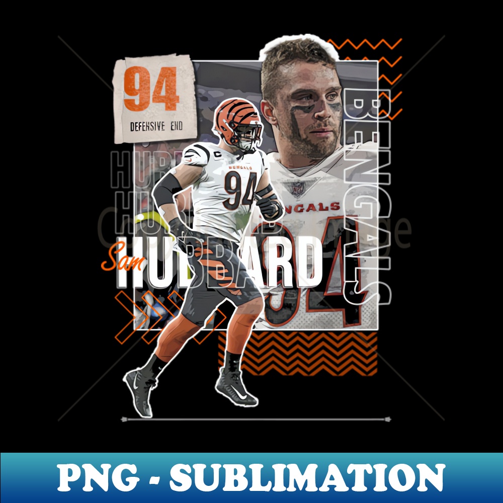 Sam Hubbard Paper Poster Version 6 - PNG Transparent Sublima - Inspire ...
