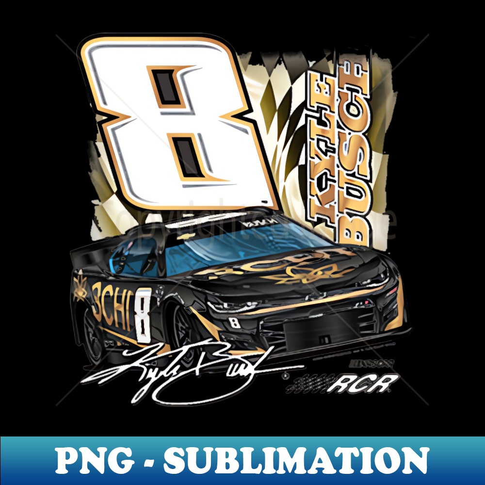 Kyle Busch Racing 3CHI Car - Special Edition Sublimation PNG | Inspire ...