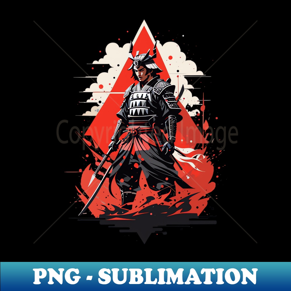 Japanese Samurai Spirit design - Premium Sublimation Digital - Inspire ...