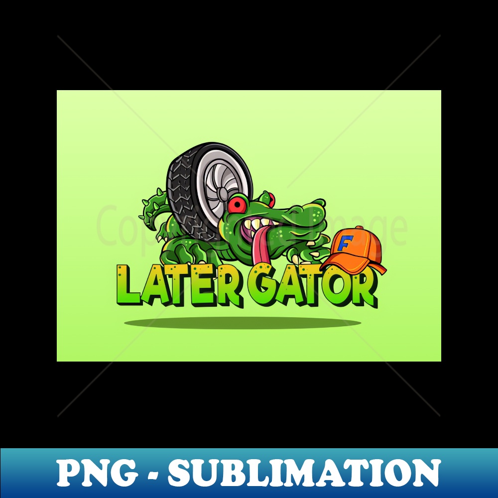 Florida Gators - Later Gator gator with tire - Instant Subli | Inspire ...