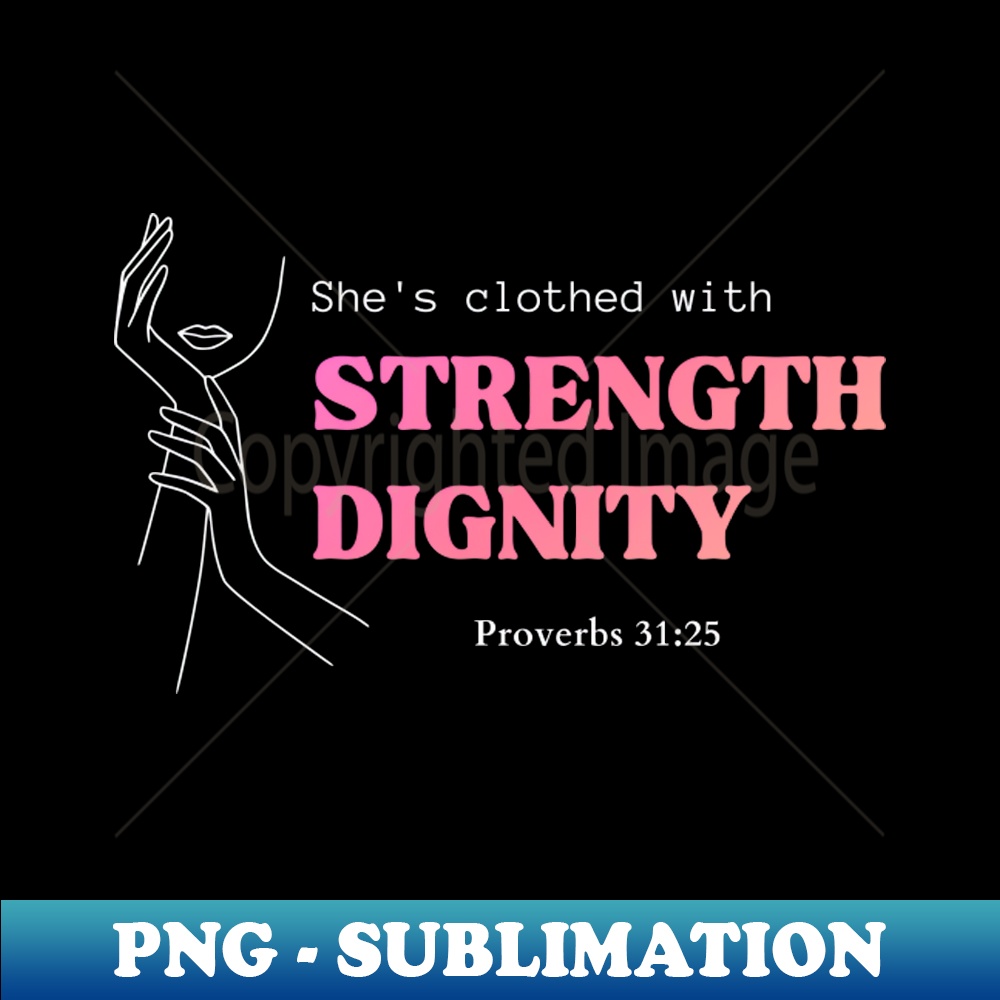 Shes clothed with strength and dignity Proverbs 3125 Christi | Inspire ...