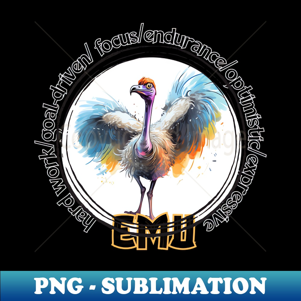 Spirit Power Animal Guide Totem EMU Mascot Symbol - PNG Tran | Inspire ...