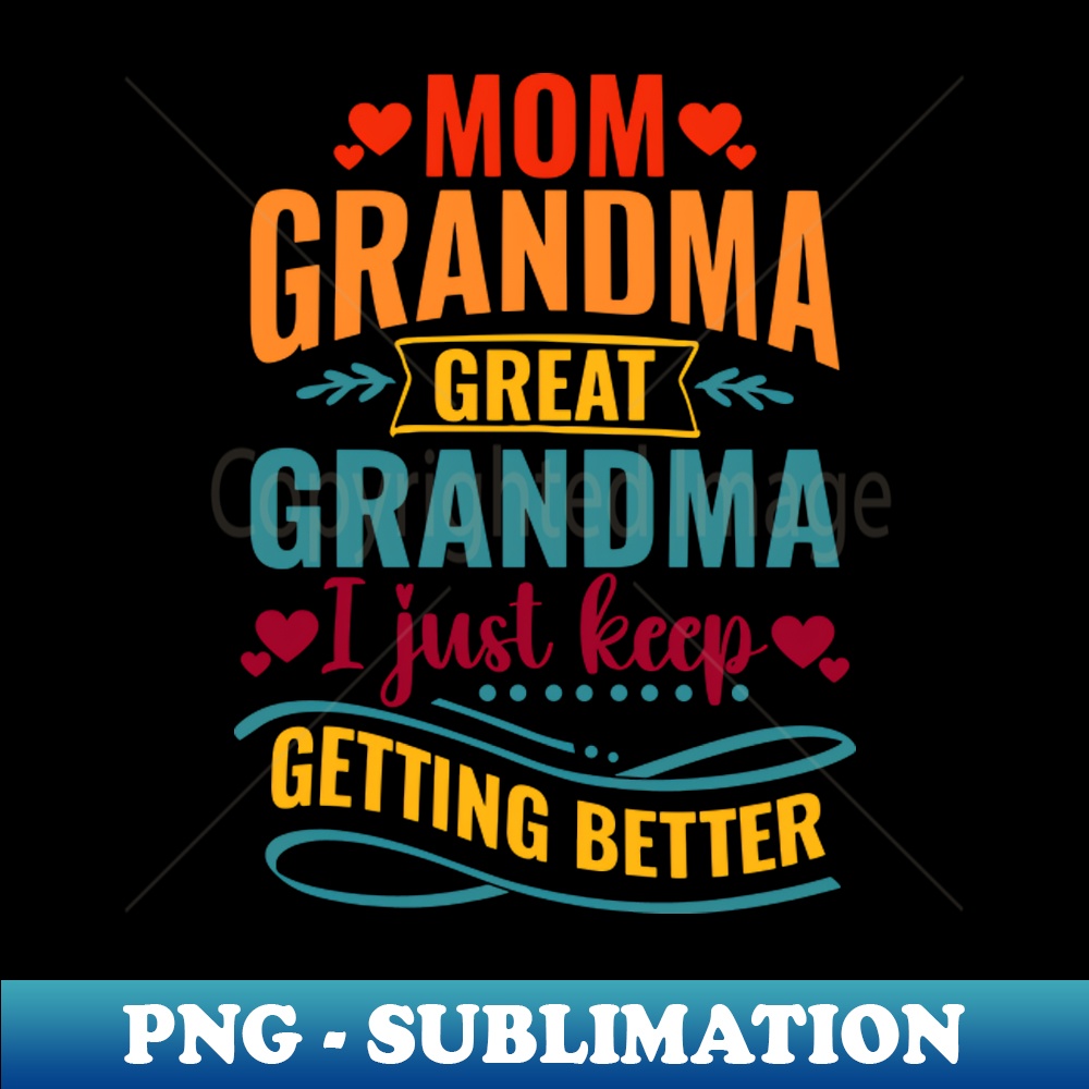 Great Grandma Grandma Saying Granny Great Grandma - Elegant | Inspire ...