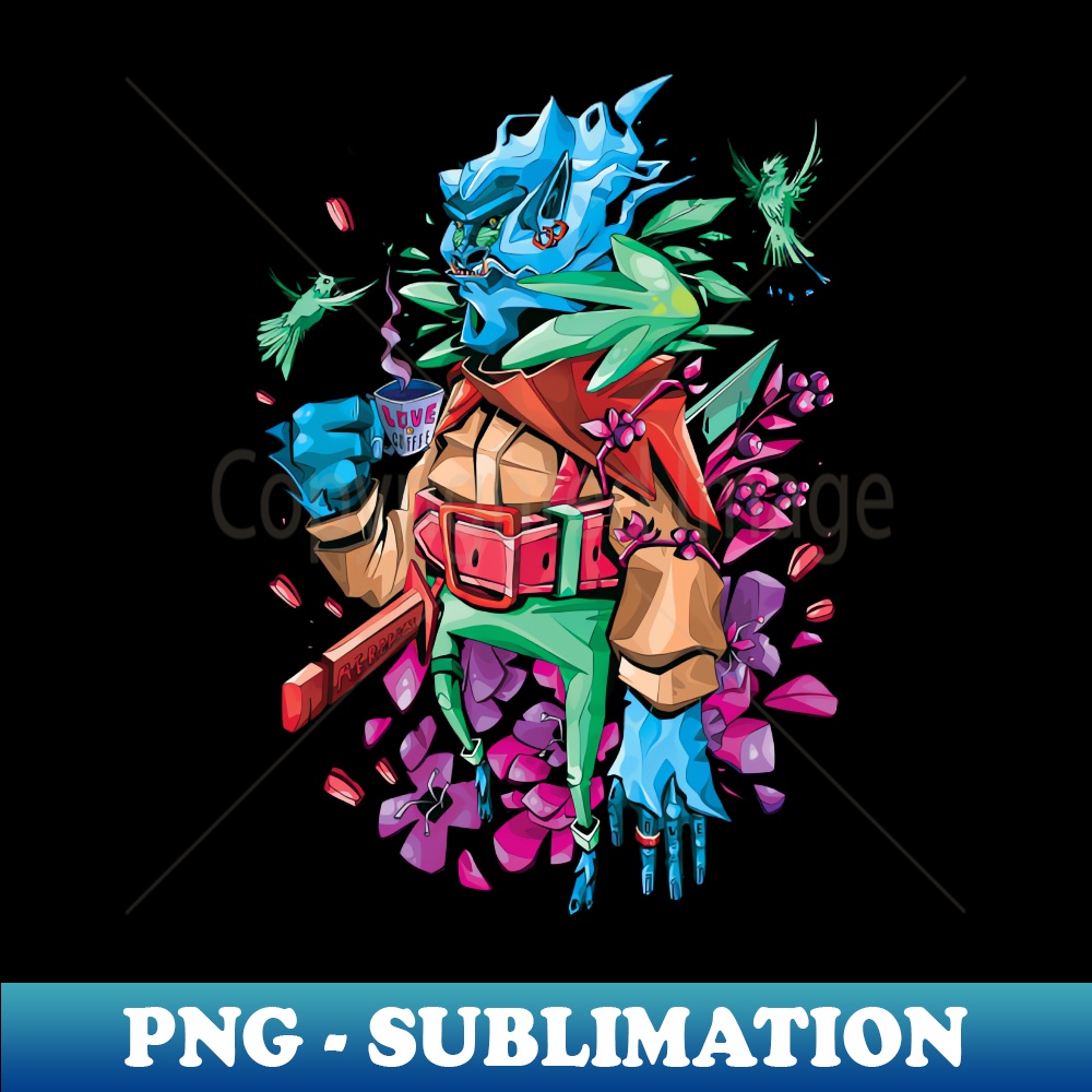 samurai monkey art - Sublimation-Ready PNG File - Bold & Eye | Inspire ...
