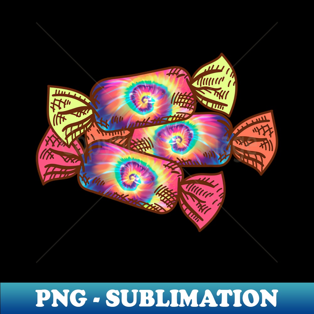 Tie Dye Candy - Hippie - Creative Sublimation PNG Download - | Inspire ...