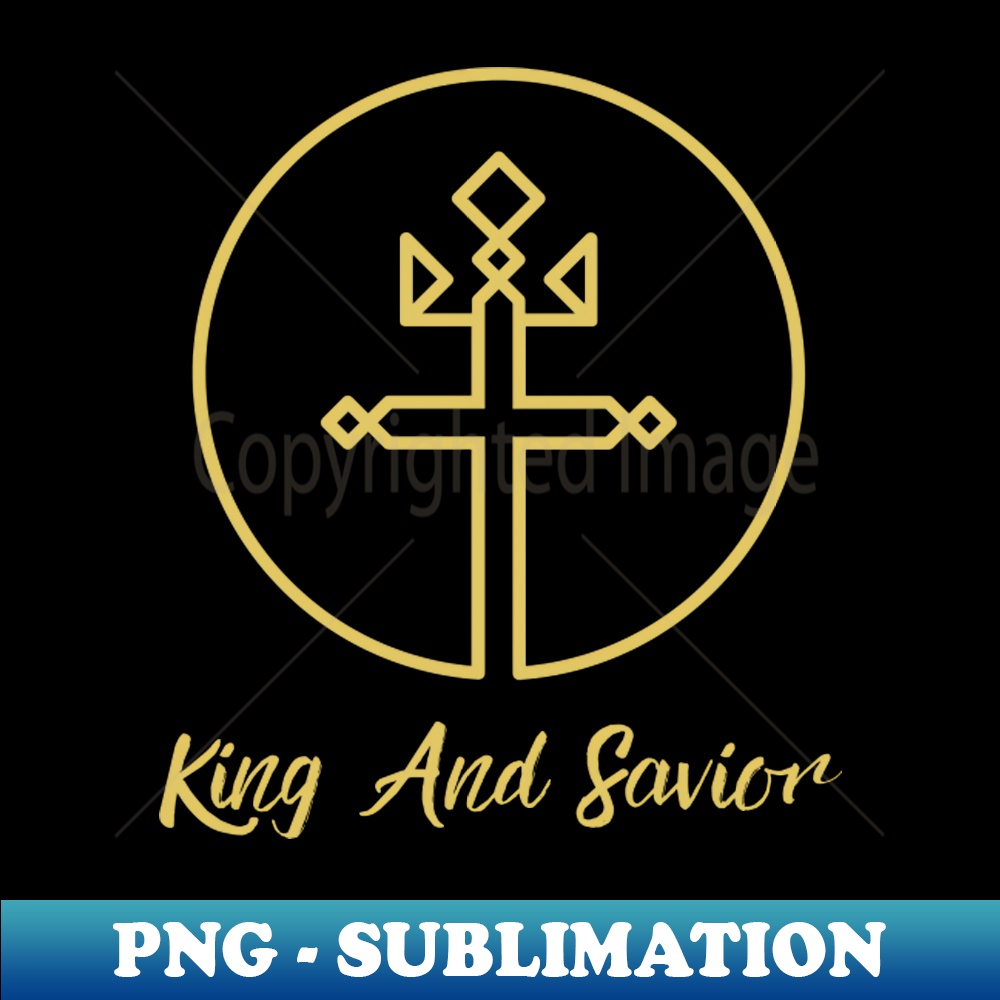 King and Savior Cross and Crown Logo - PNG Transparent Digit | Inspire ...