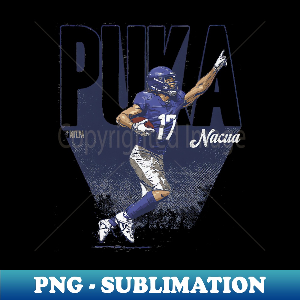 Puka Nacua Los Angeles R Bold - PNG Transparent Sublimation - Inspire ...