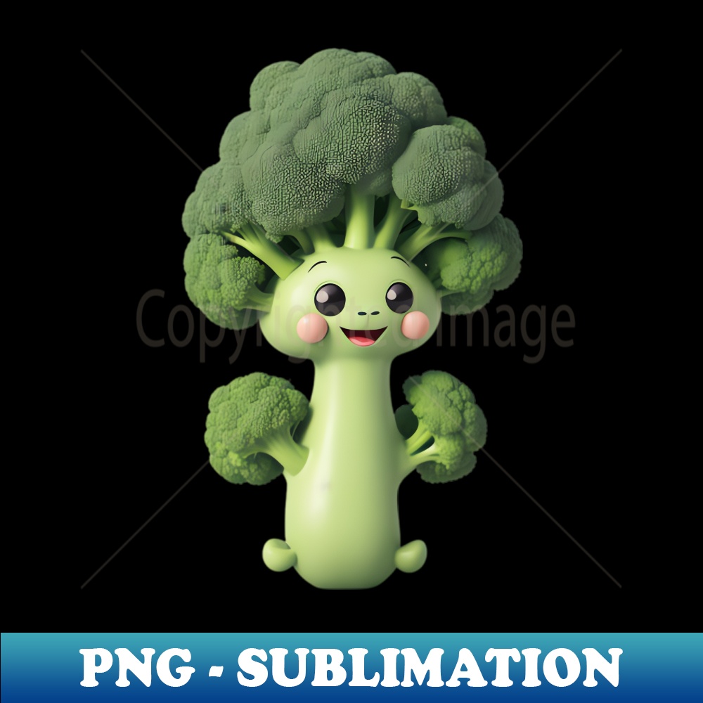 Cute broccoli - world vegetarian day - High-Resolution PNG S | Inspire ...