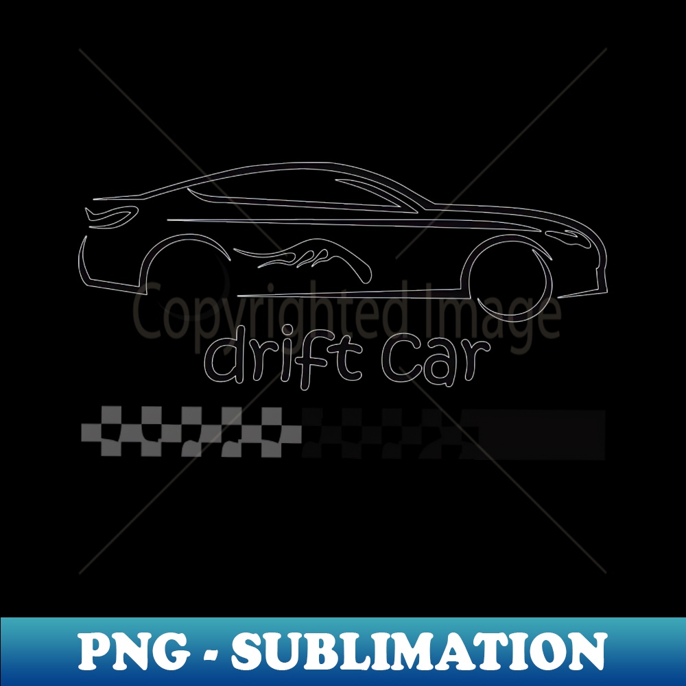Drift Car - Special Edition Sublimation PNG File - Perfect f | Inspire ...