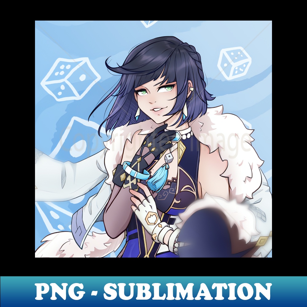 Yelan - PNG Transparent Sublimation File - Unlock Vibrant Su | Inspire ...