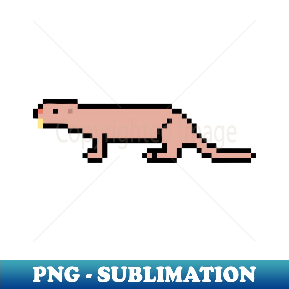 Naked mole rat animal pixel - Special Edition Sublimation PN | Inspire ...