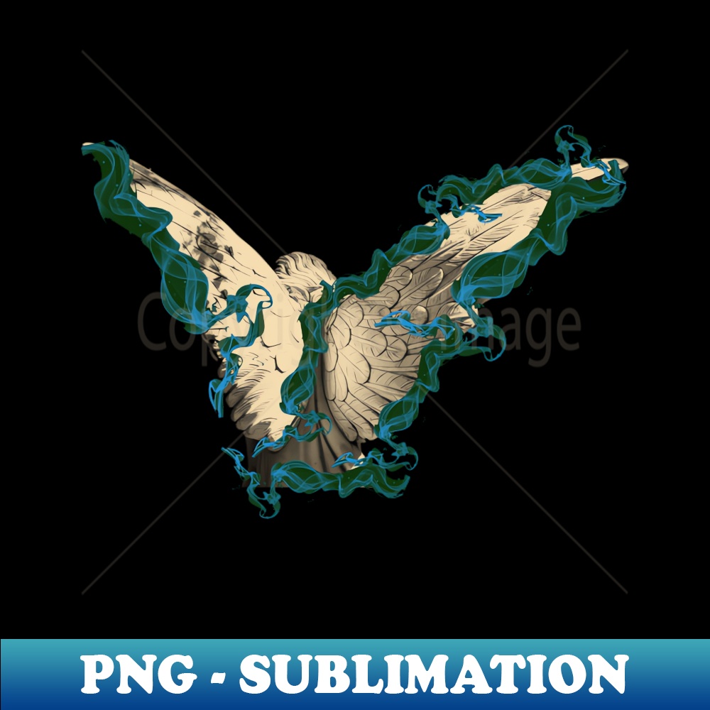 Angel born from the ashes - Retro PNG Sublimation Digital Do | Inspire ...