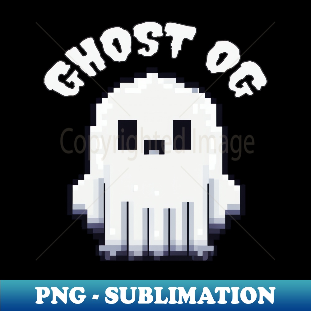 Ghost OG Cannabis Strain Inspired Pixel Art Ghost - Special | Inspire ...