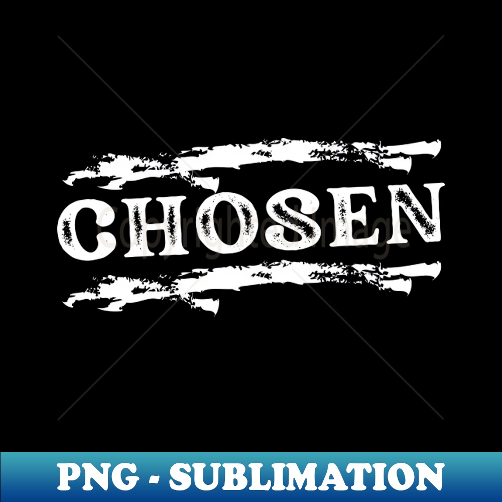 Chosen Christian Graffiti Style Stamp Design - PNG Transpare | Inspire ...