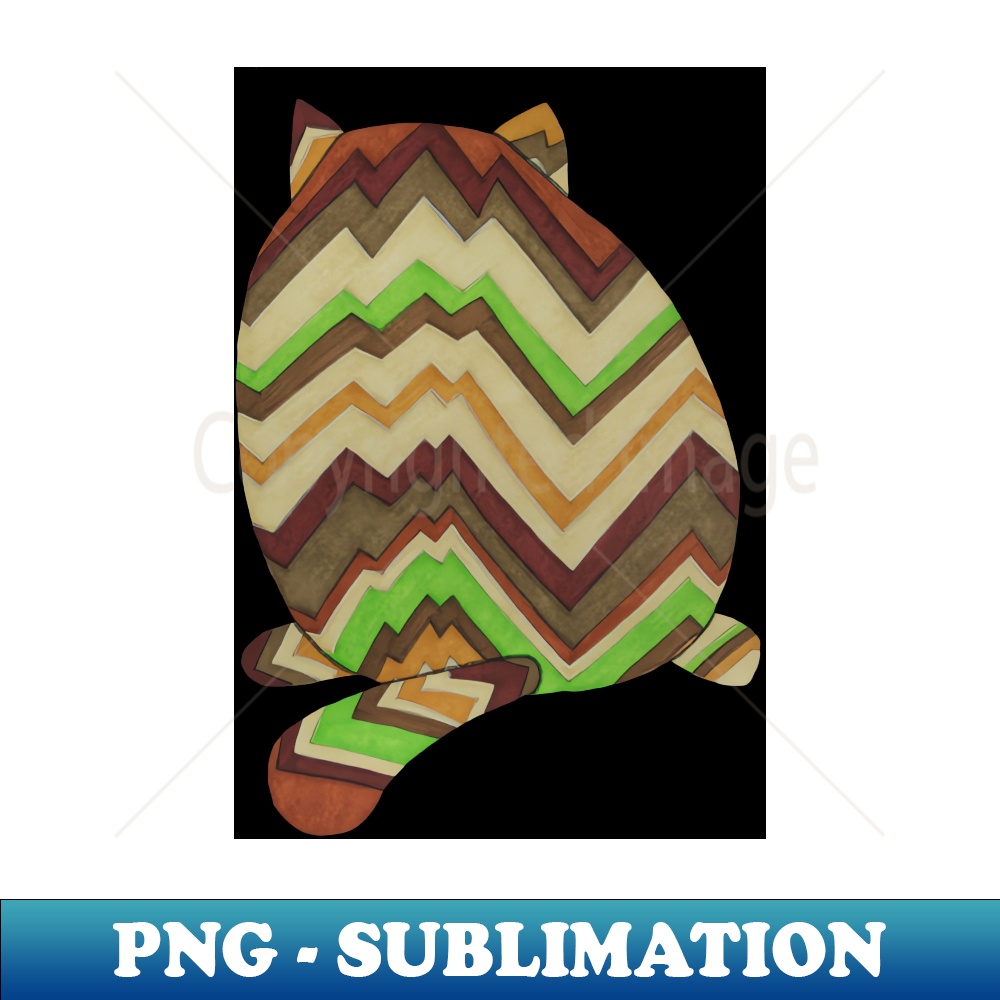 Fat Cat Back on Black - Exclusive Sublimation Digital File - | Inspire ...