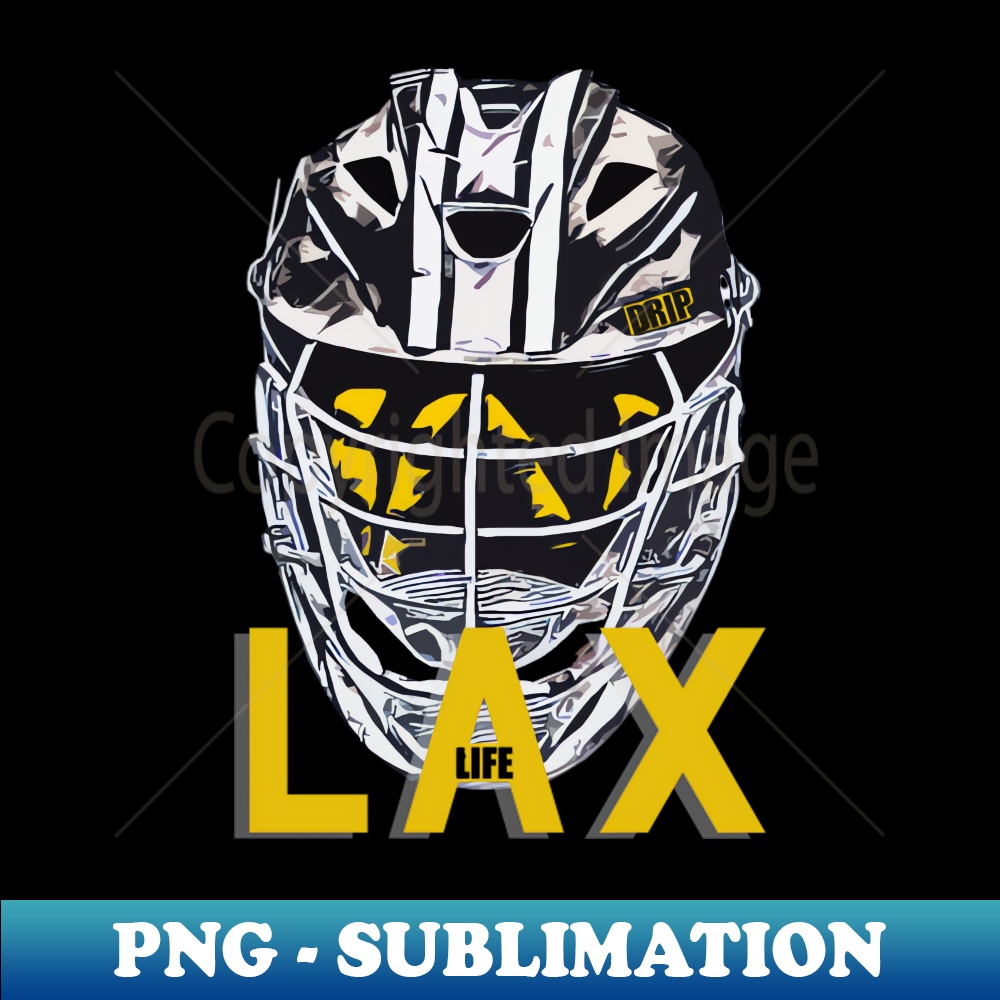 Lacrosse Drip Helment Drip King LAX - Modern Sublimation PNG | Inspire ...