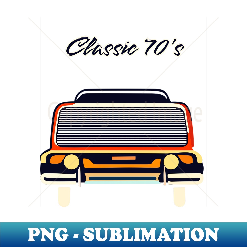 Retro Car Ride - High-Resolution PNG Sublimation File - Crea | Inspire ...