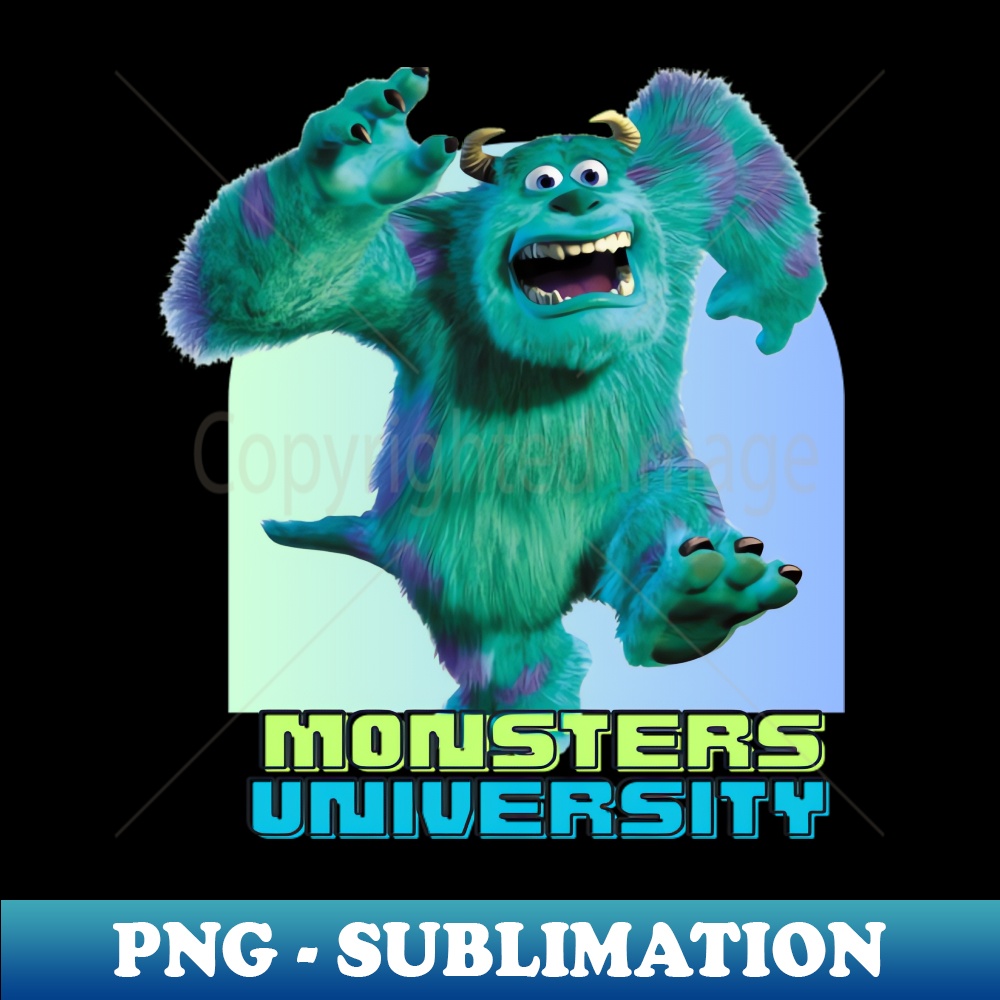 Monsters university - High-Resolution PNG Sublimation File - | Inspire ...