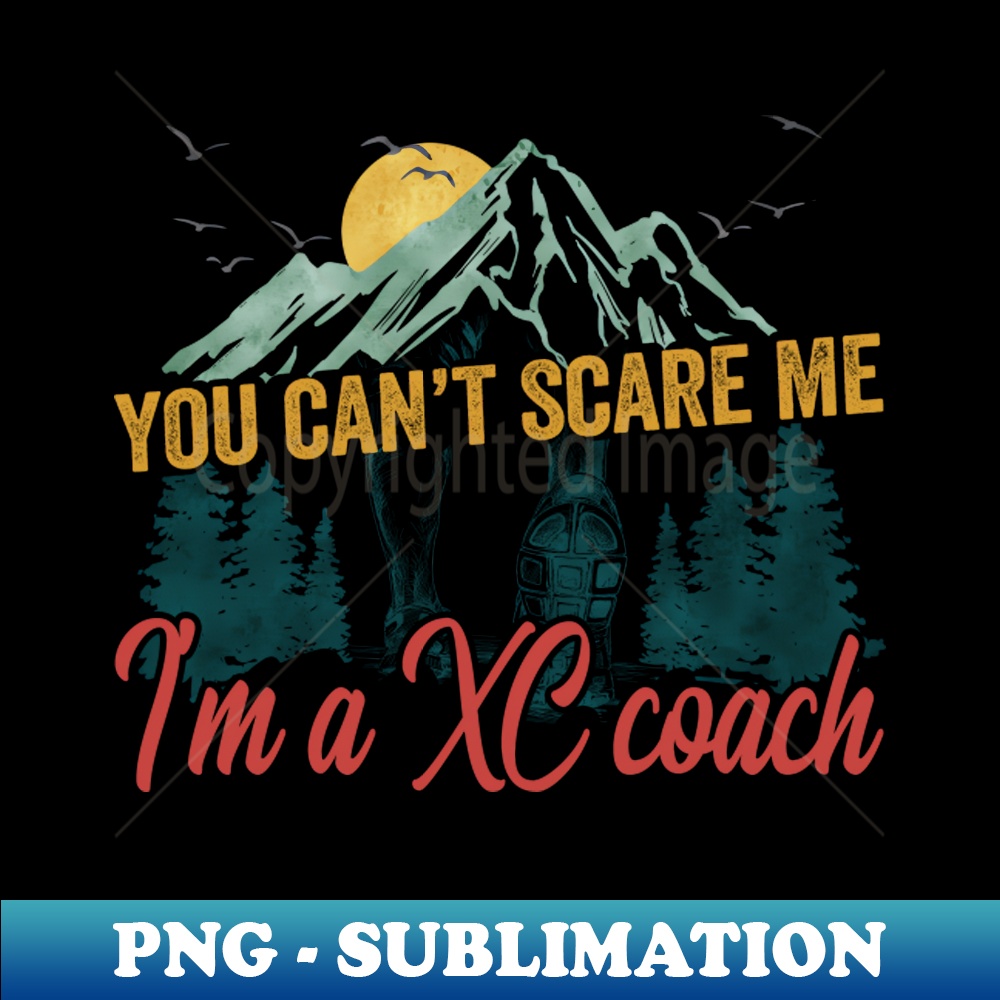 XC cross country runner coach - PNG Transparent Sublimation | Inspire ...