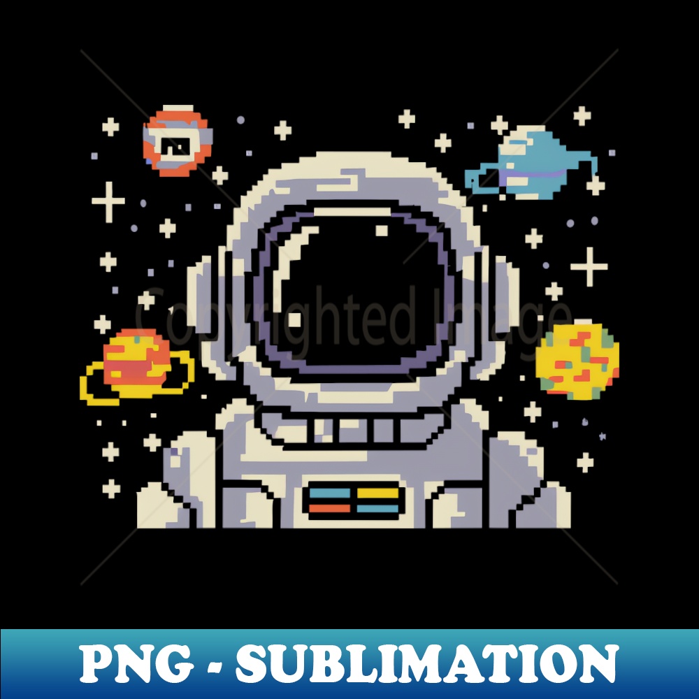 Pixel Galaxy Explorer - PNG Transparent Digital Download Fil | Inspire ...