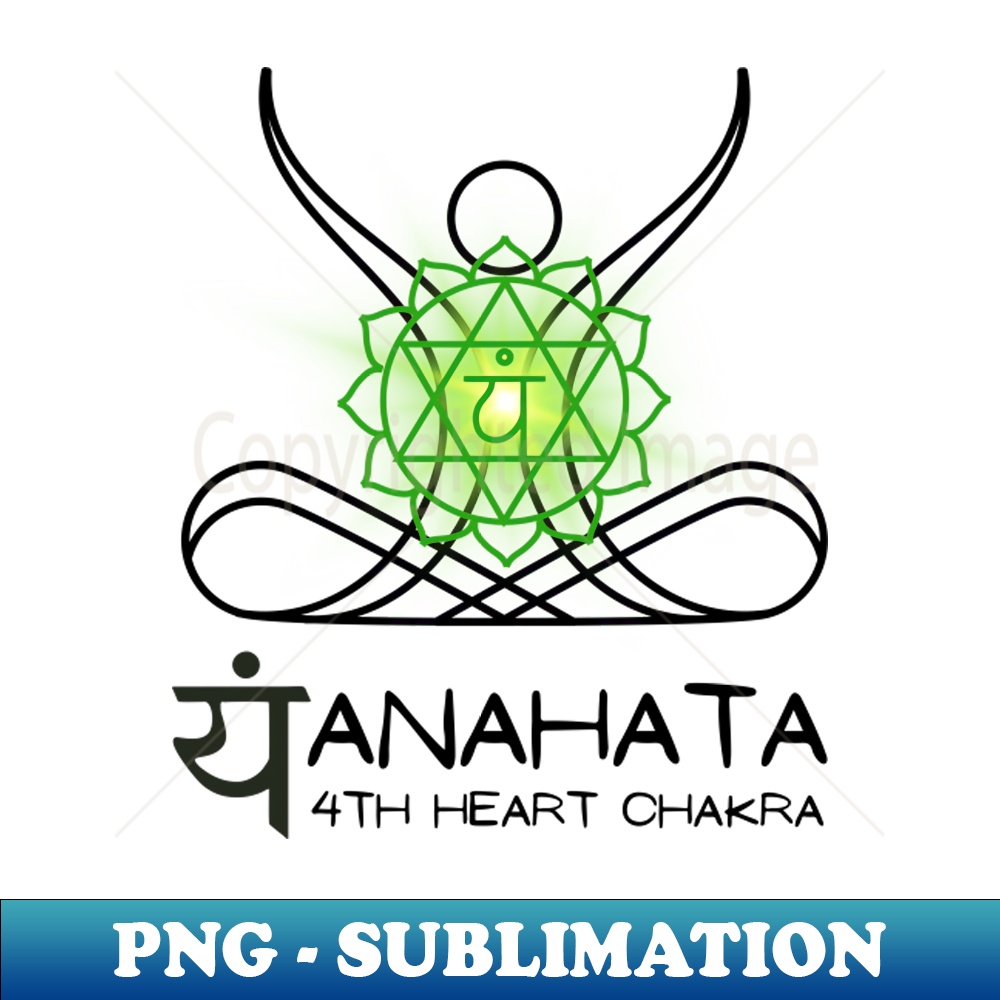 4th Heart Chakra Anahata Symbol Green Voice Actor - Digital | Inspire ...