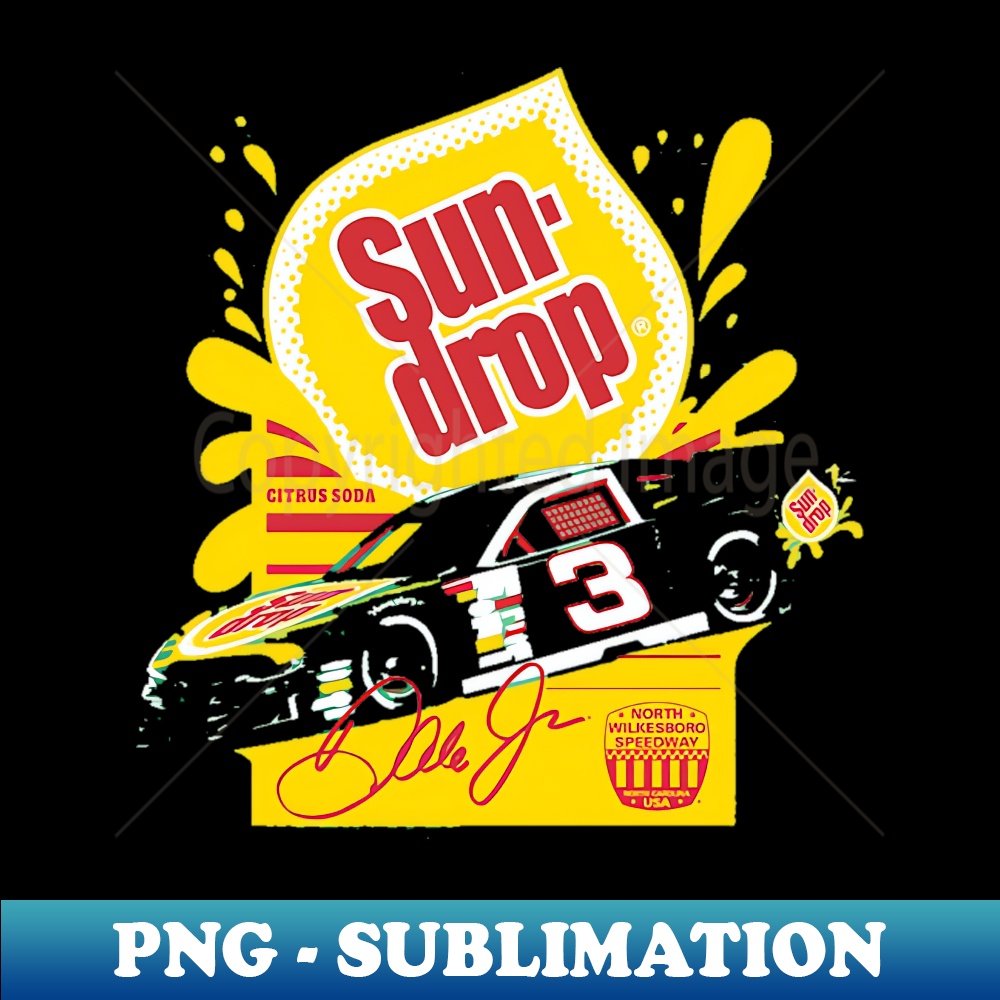 Dale Earnhardt Jr Sun Drop - Exclusive Sublimation Digital F | Inspire ...