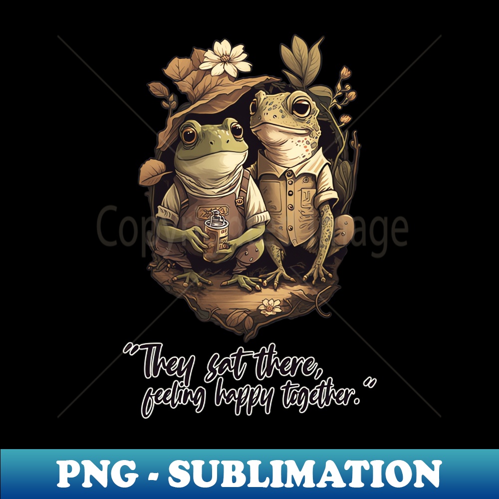 Frog and Toad Together - Premium PNG Sublimation File - Bold | Inspire ...