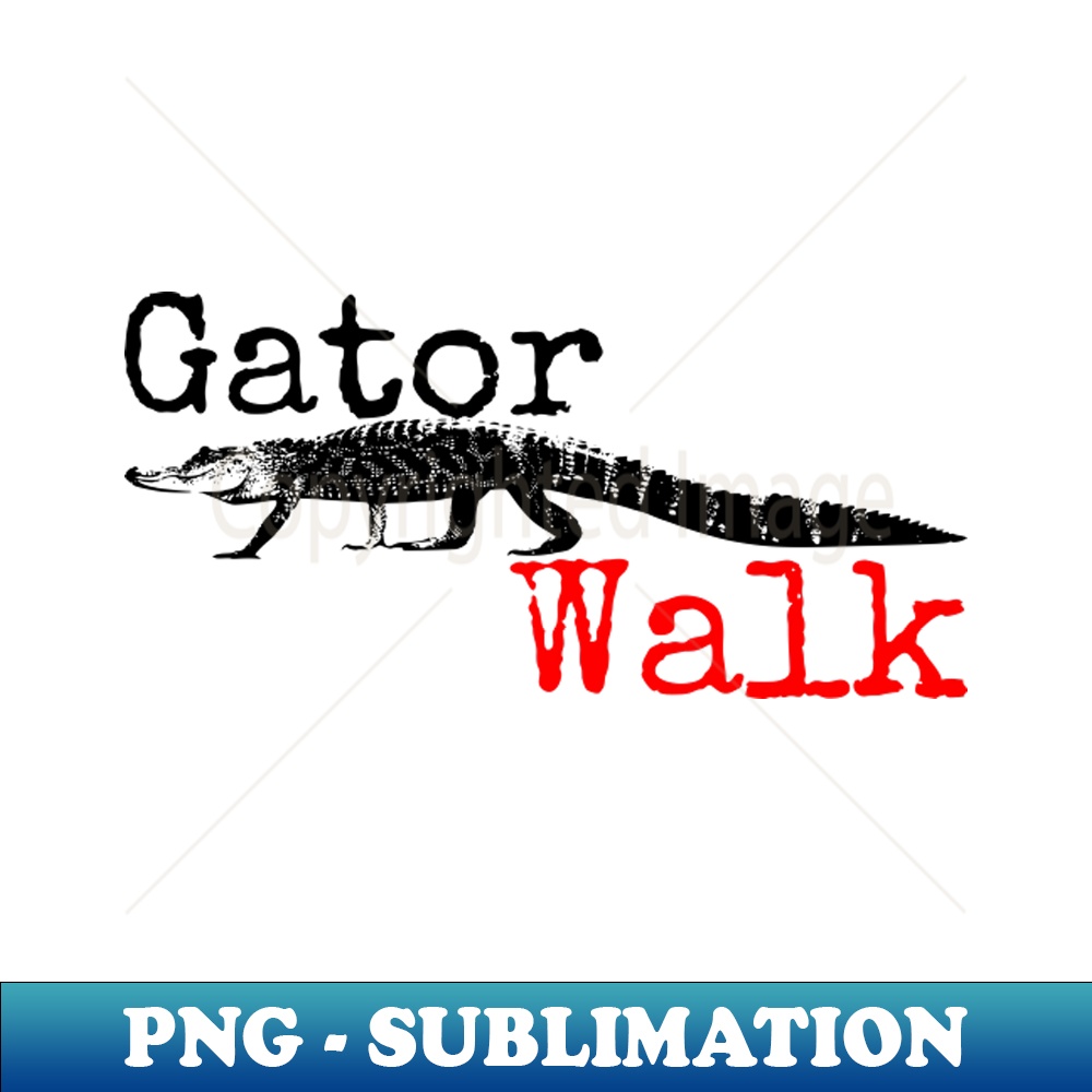 Gator Walk - Exclusive Sublimation Digital File - Vibrant an | Inspire ...