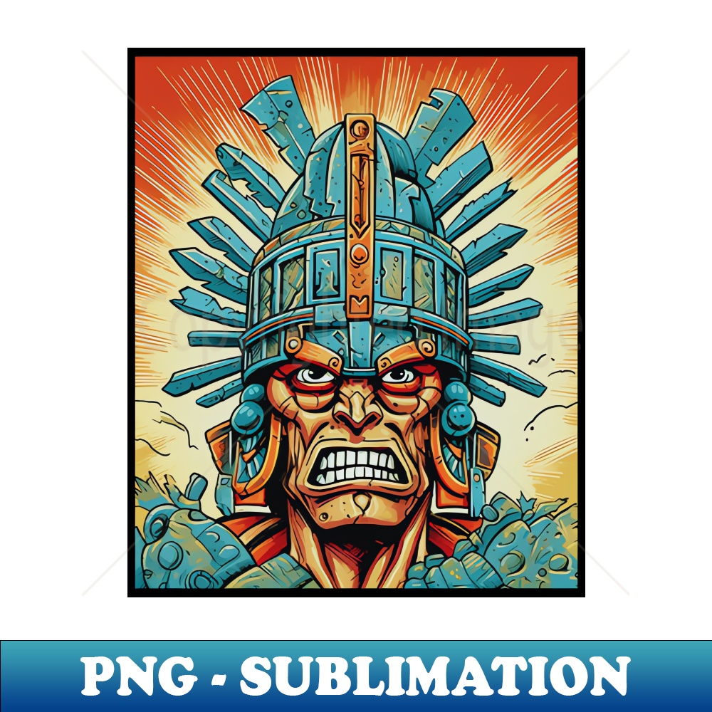 Aztec Warrior - PNG Transparent Sublimation File - Bring You | Inspire ...